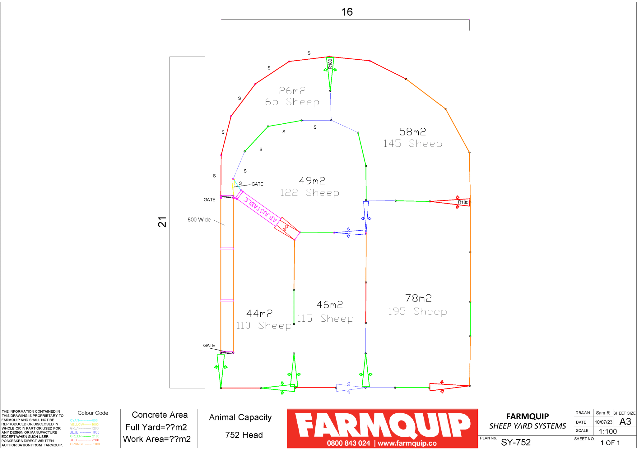 Sheep Yard 752 Head - Farmquip